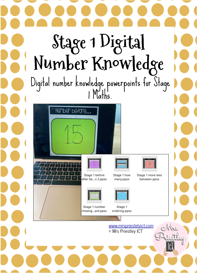 Stage 1 Digital Number Knowledge – Mrs Priestley ICT