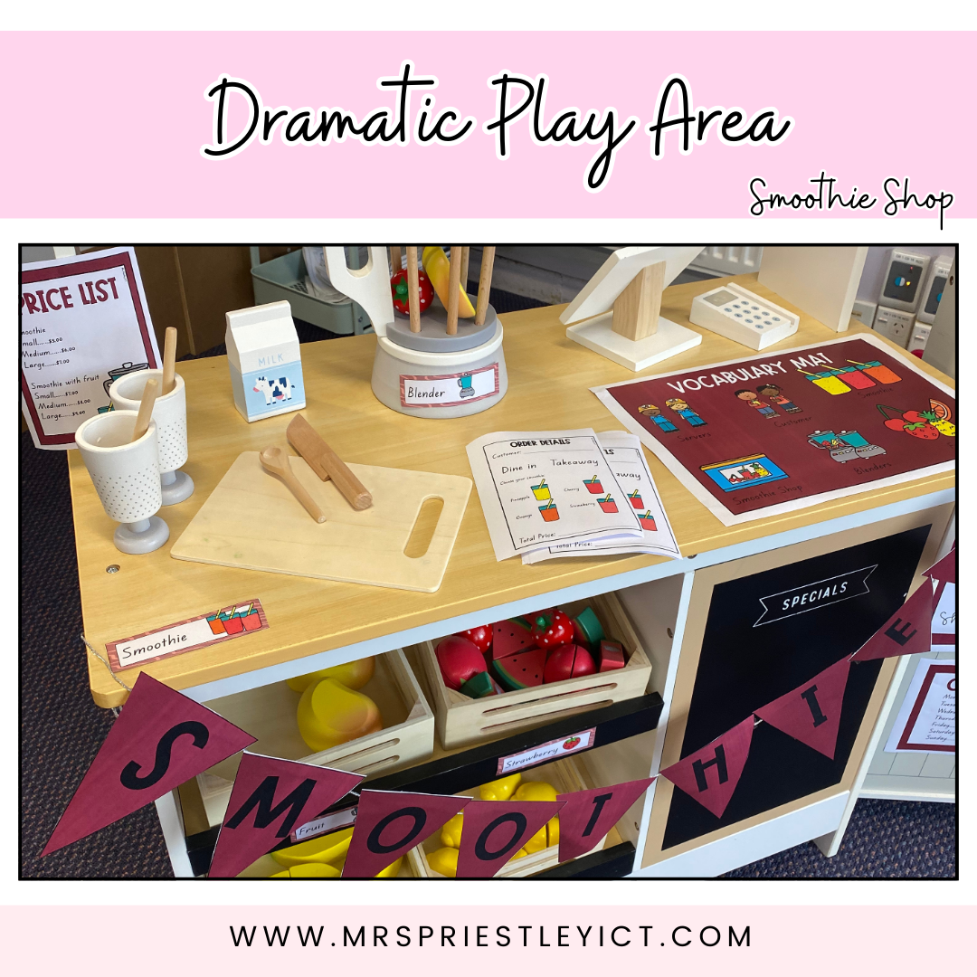 Dramatic Play Area - Smoothie Shop – Mrs Priestley ICT