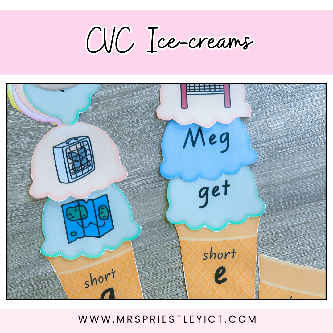 CVC Ice-creams – Mrs Priestley ICT