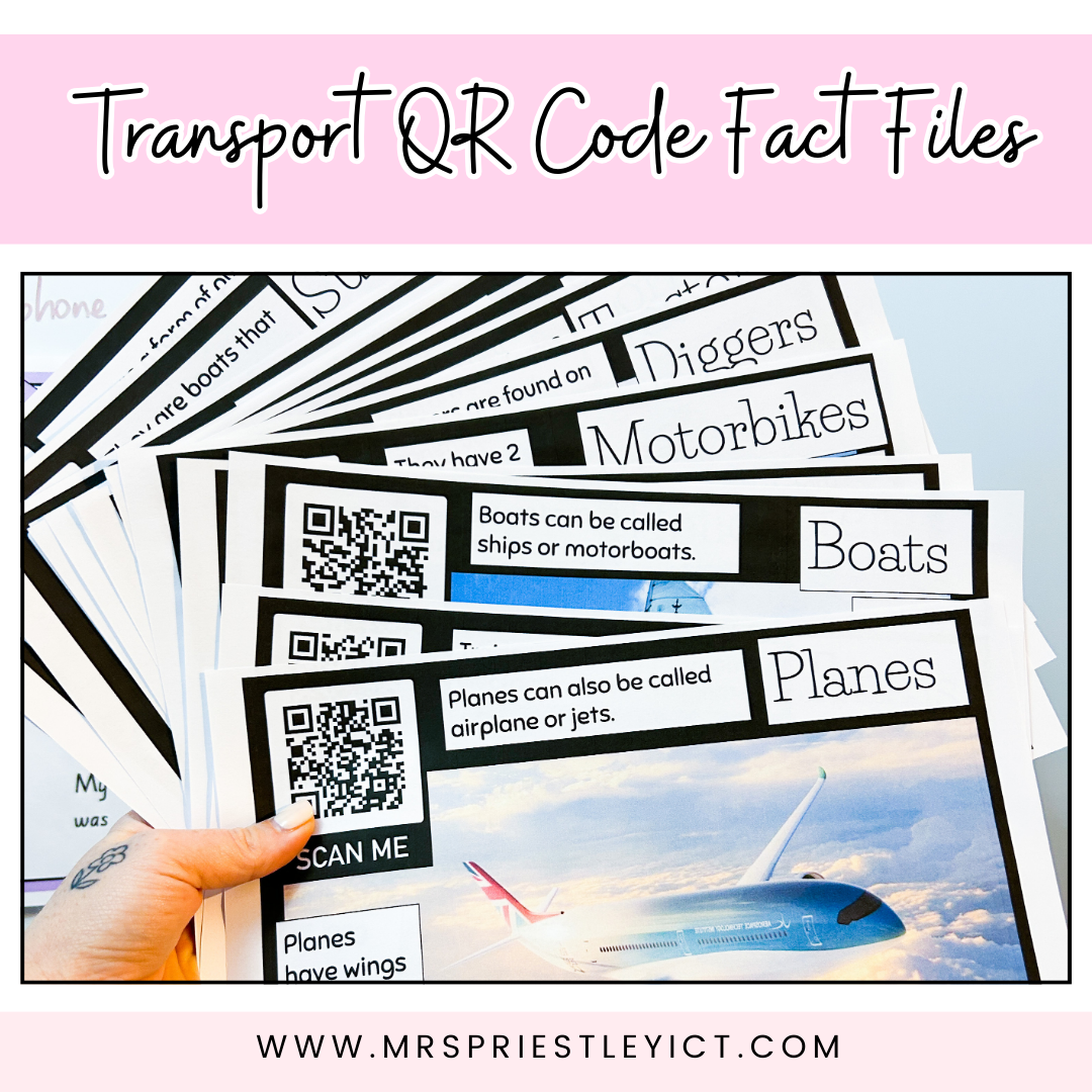 Transport QR code fact files – Mrs Priestley ICT